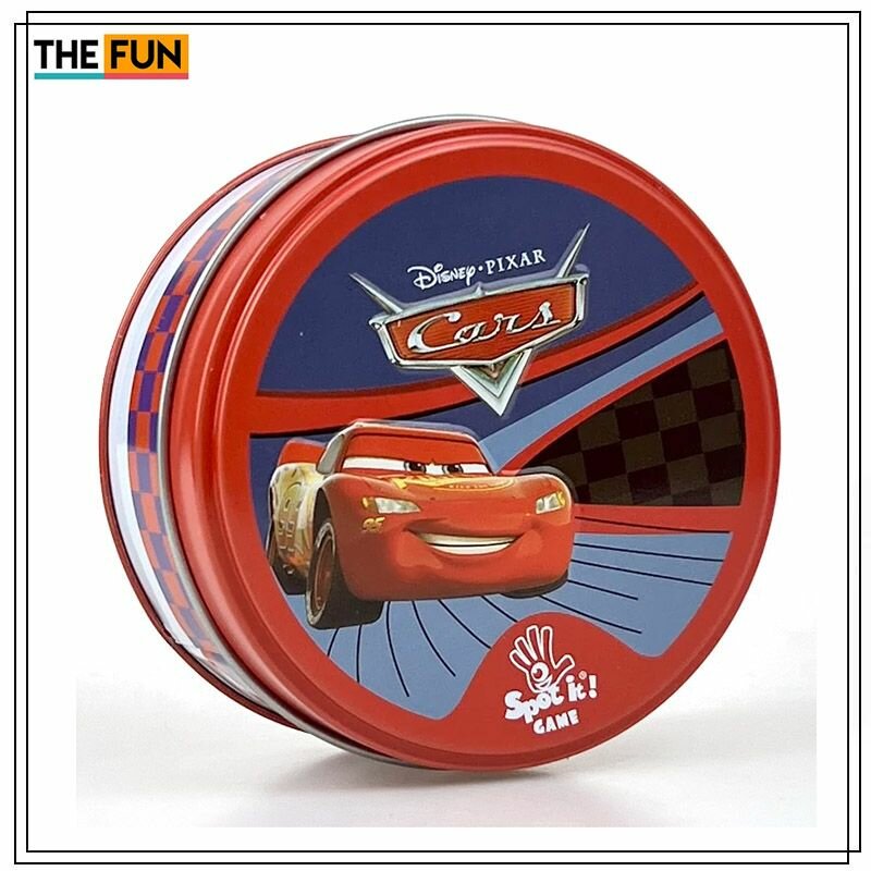 Настольная игра Доббль/ Дубль Spot it! Cars- отличное развлечение для всей семьи и забавный подарок на !