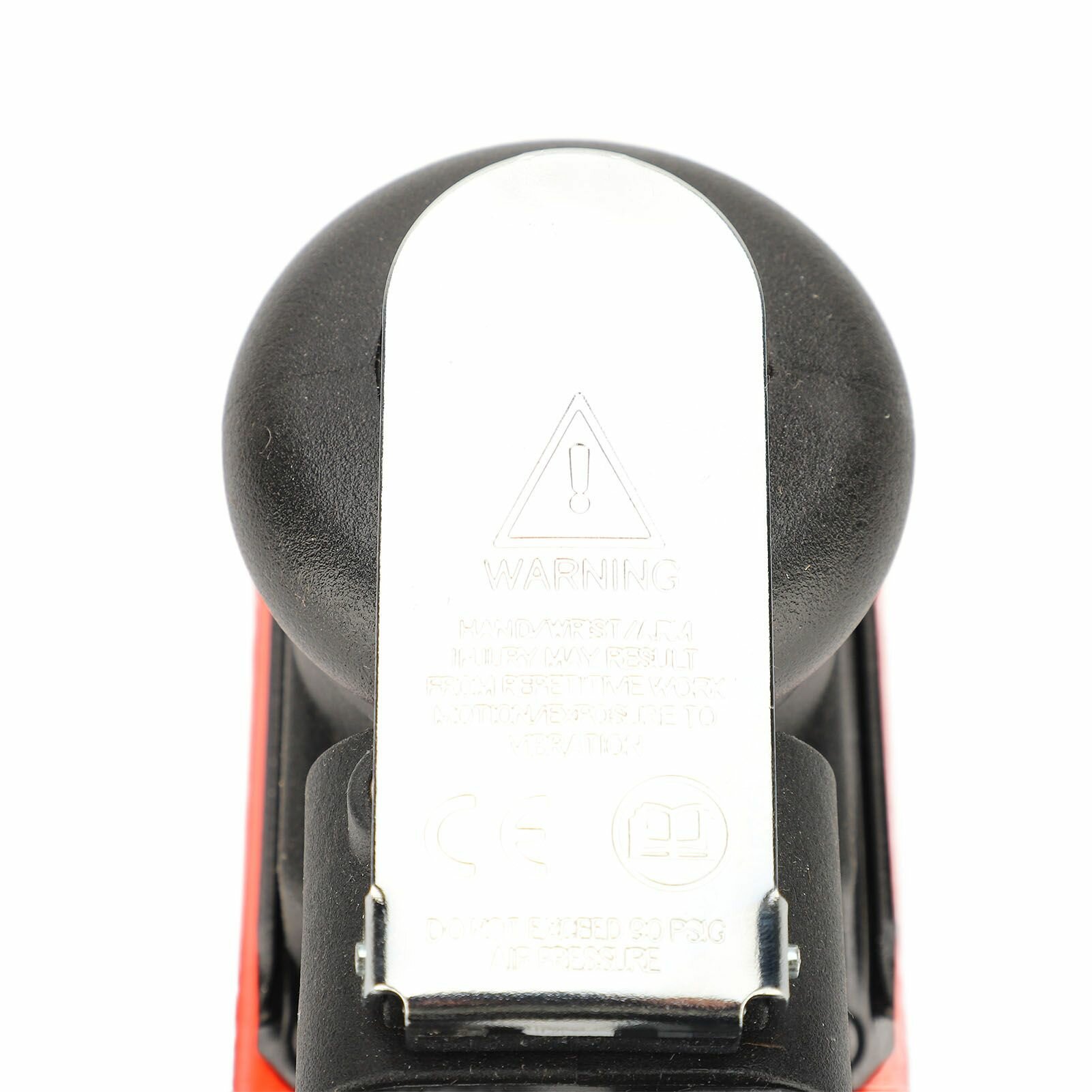 Пневматическая шлифовальная машина Square Air Sander 12000 об/мин, высокоскоростная, для полировки и нанесения воска на автомобиль, 75x100 мм, черная