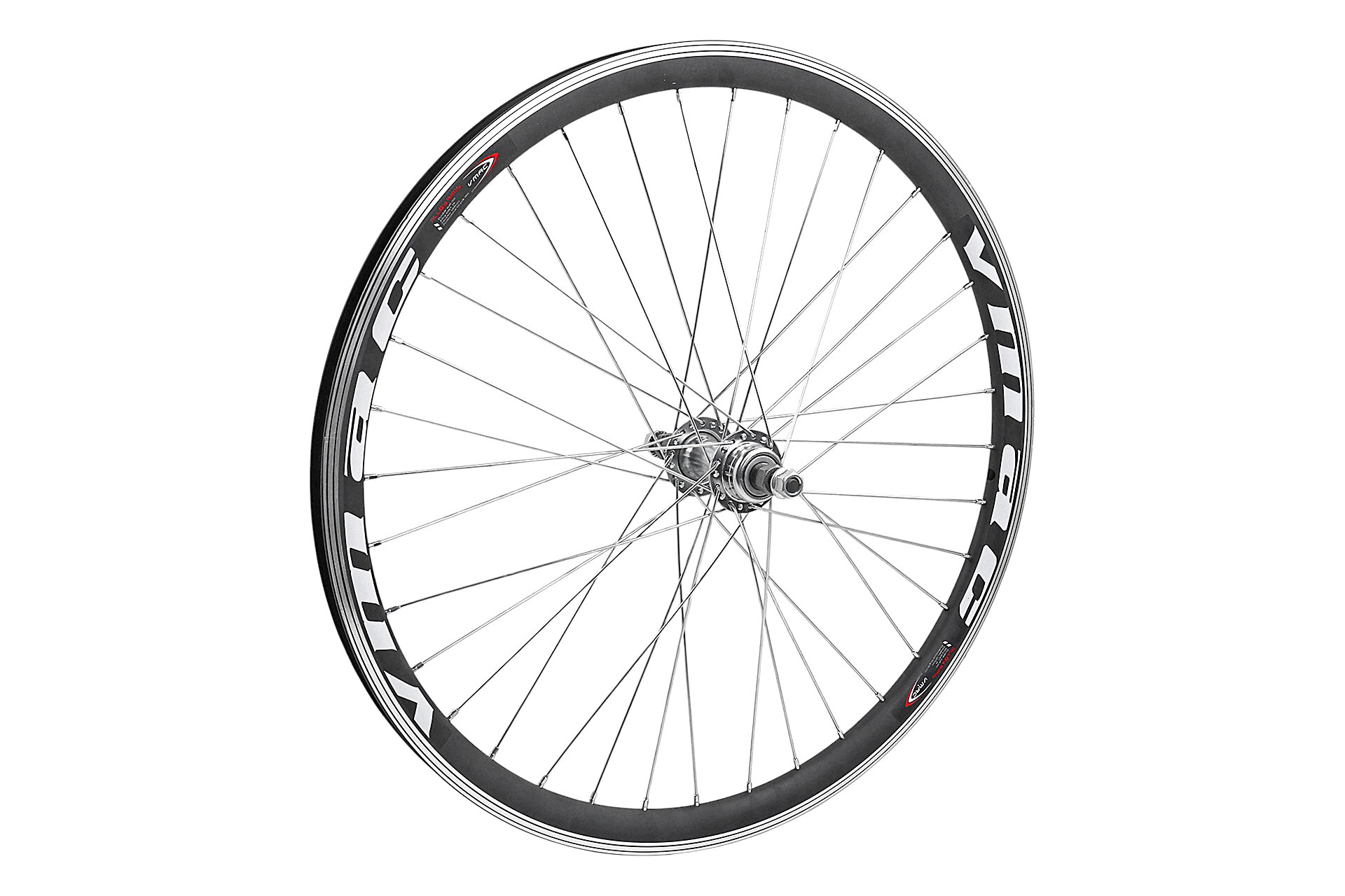 Обод 24" 2-х слойный (алюм.) задний под трещетку, на гайках