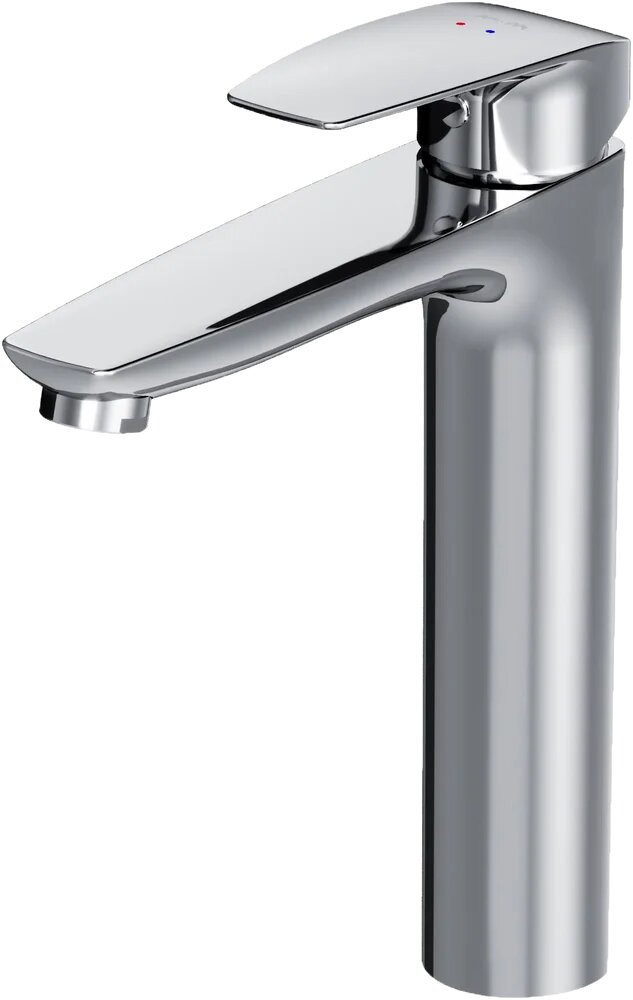 Смеситель для раковины AM.PM Tender F45A92000 хром, глянцевый, кран для ванной в раковину, из латуни, рычажный, с керамическим картриджем