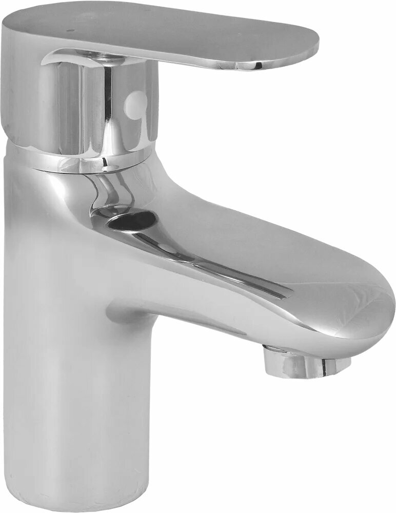 Смеситель для раковины Wisent WP10202 хром, глянцевый, кран для ванной в раковину, рычажный, с керамическим картриджем
