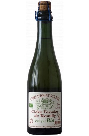 Сидр Vergers de Romilly, "Fermier de Romilly" Bio Brut, 12 шт, 375 мл