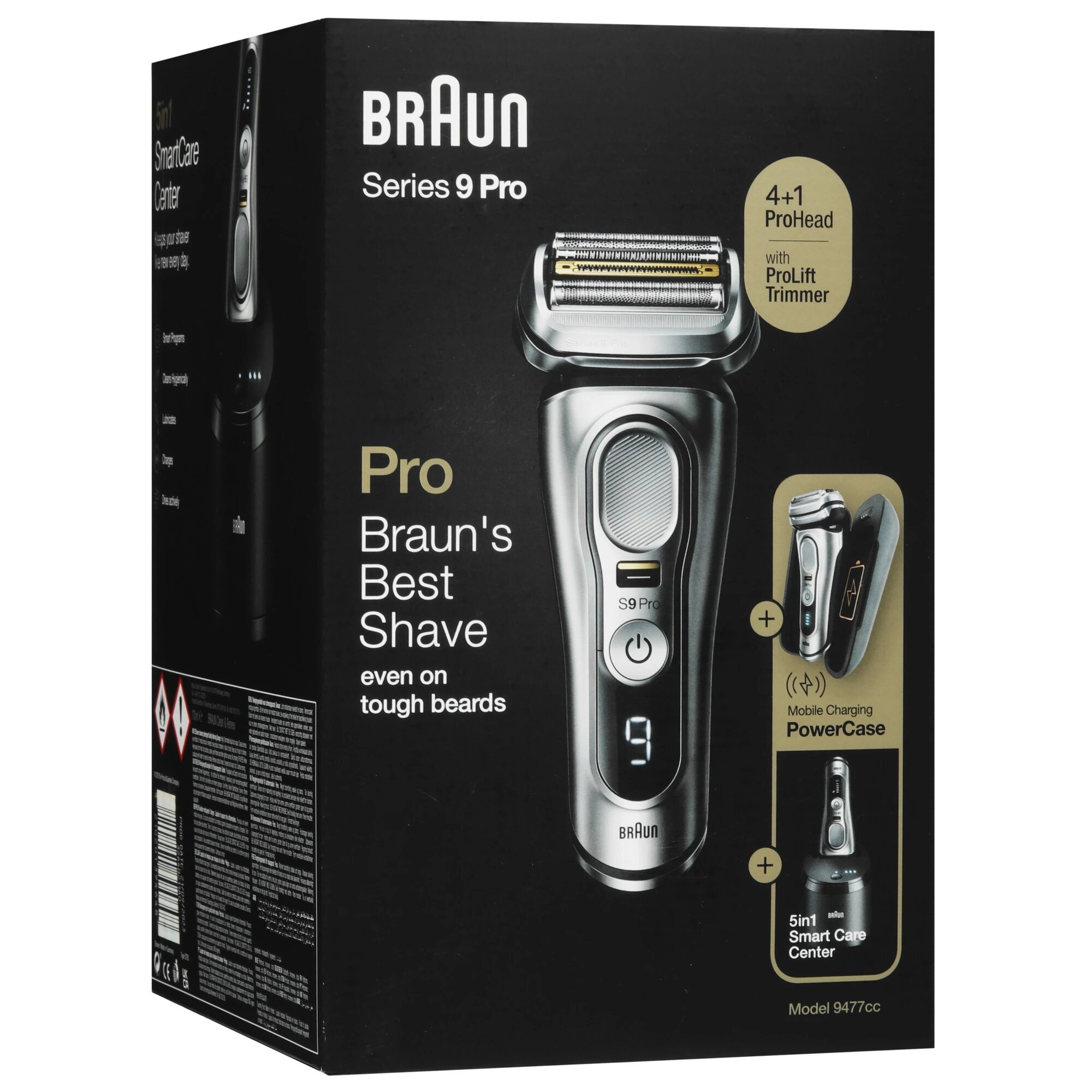 Электробритва Braun 9477cc Series 9 Pro, серебристый