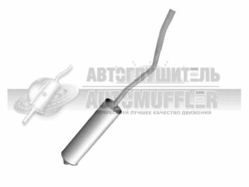 Глушитель основной УАЗ 3303 Автоглушитель