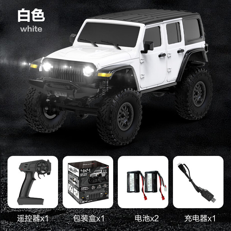Orans Wrangler альпинистский автомобиль с дистанционным управлением 1:24 полноприводный полномасштабный внедорожный популярный автомобиль с дистанционным управлением