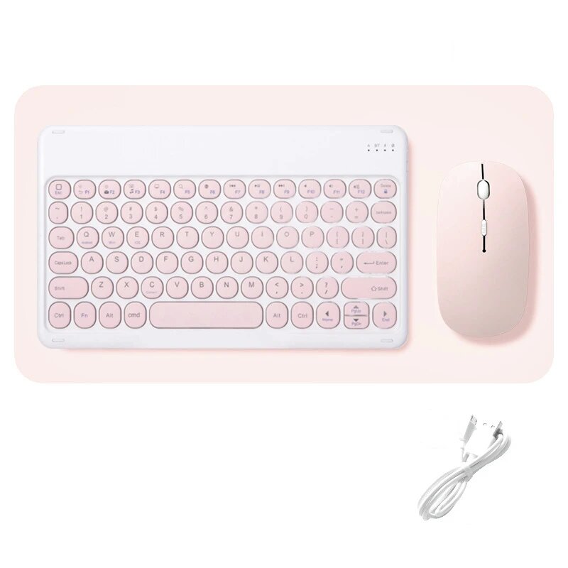 Беспроводная клавиатура и мышь HXSJ для планшета Bluetooth, Keyboard and mouse, Russian Language