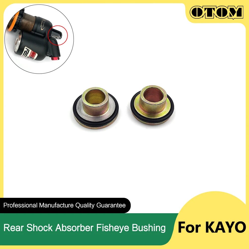 OTOM FASTACE Задний амортизатор мотоцикла нижний Подшипник Втулка масляное уплотнение рыбий глаз втулки для KAYO T6 K6 внедорожные велосипеды, FASTACE(K6 state)