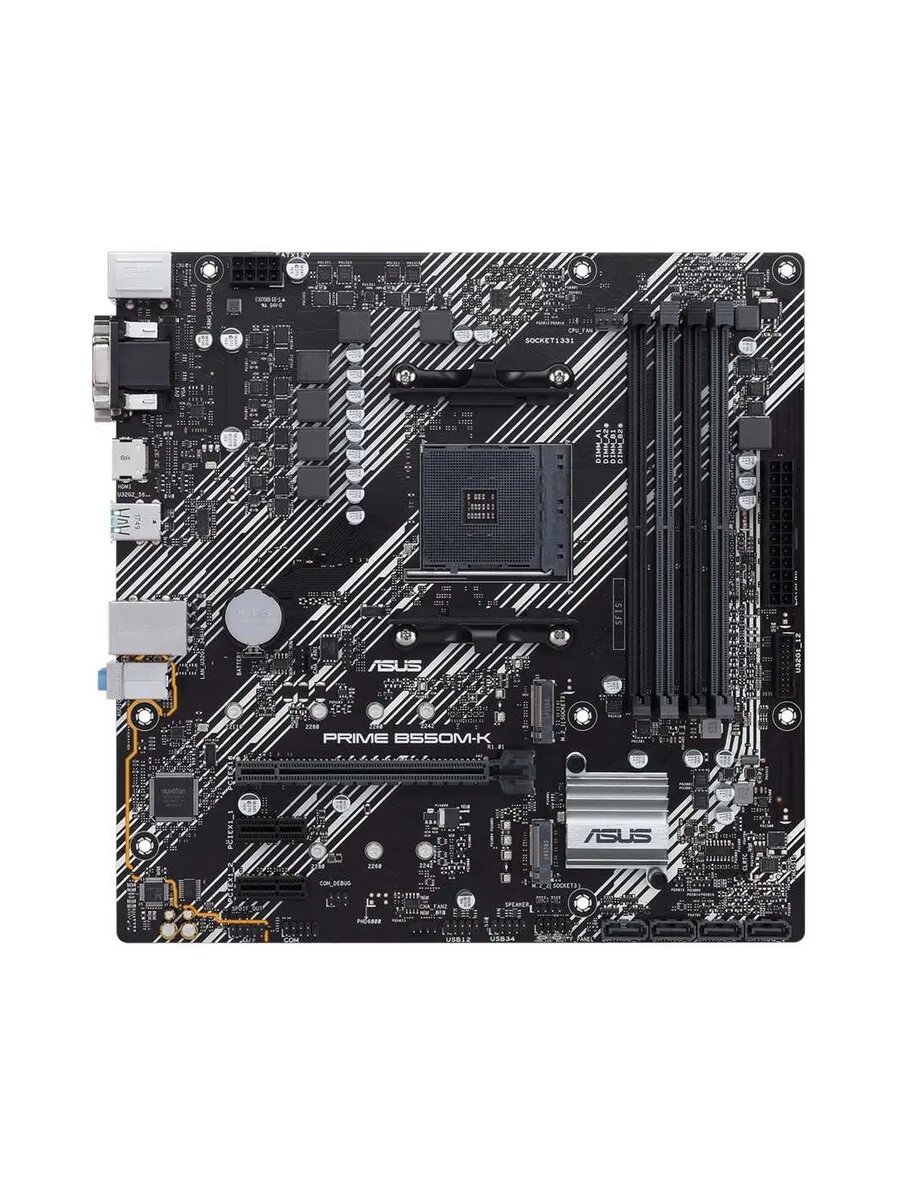 Материнская плата PRIME B550M-K Soc-AM4 AMD B550