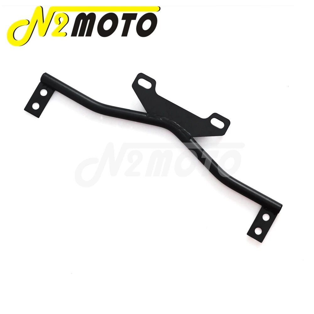 Фара дальнего света для мотоцикла, держатель для дополнительной балки, противотуманный поворотный сигнал, кронштейн для Kawasaki Suzuki VT 750 1100 Honda Black