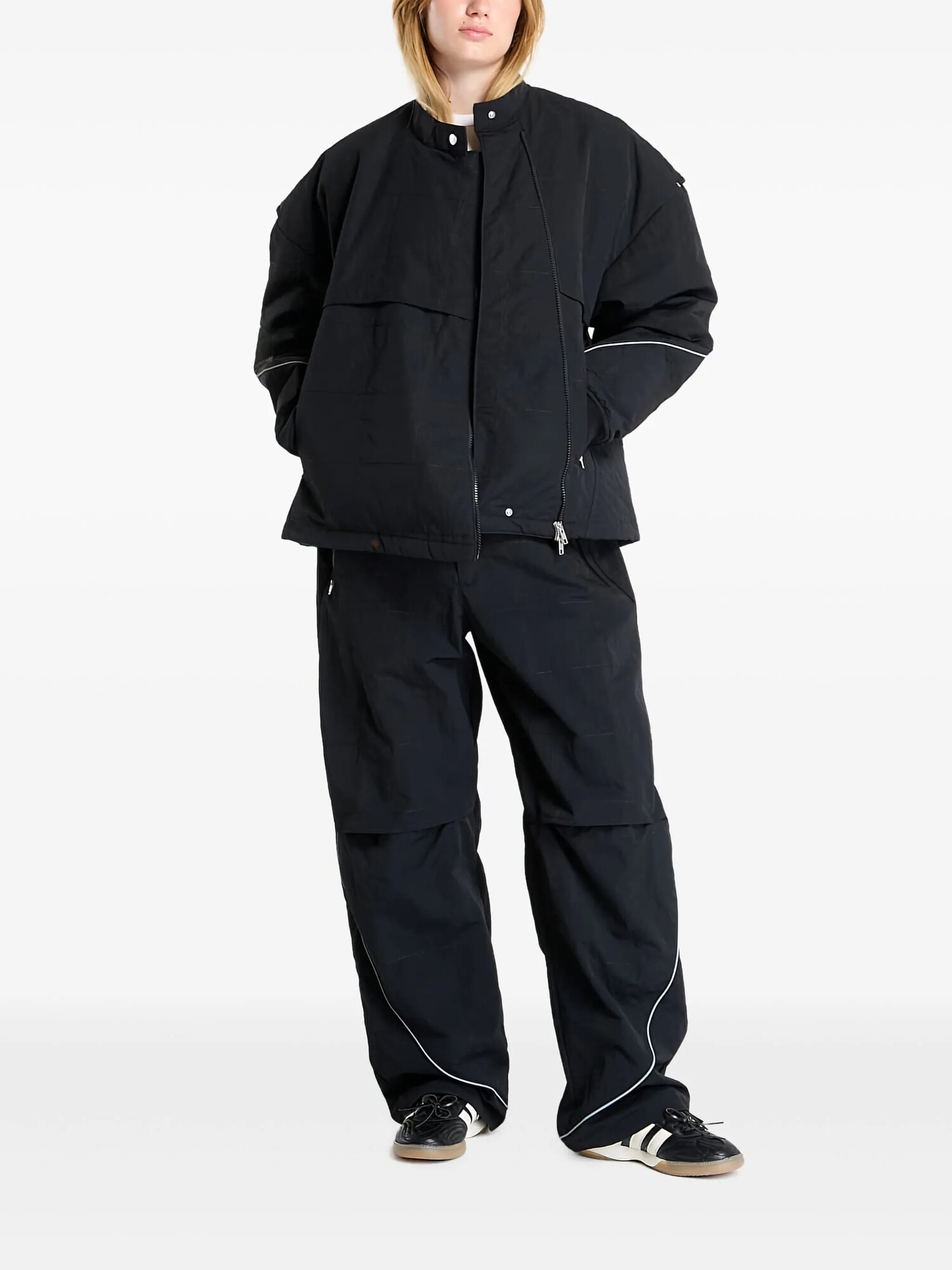 Брюки классические adidas, размер XL, черный — фото 1