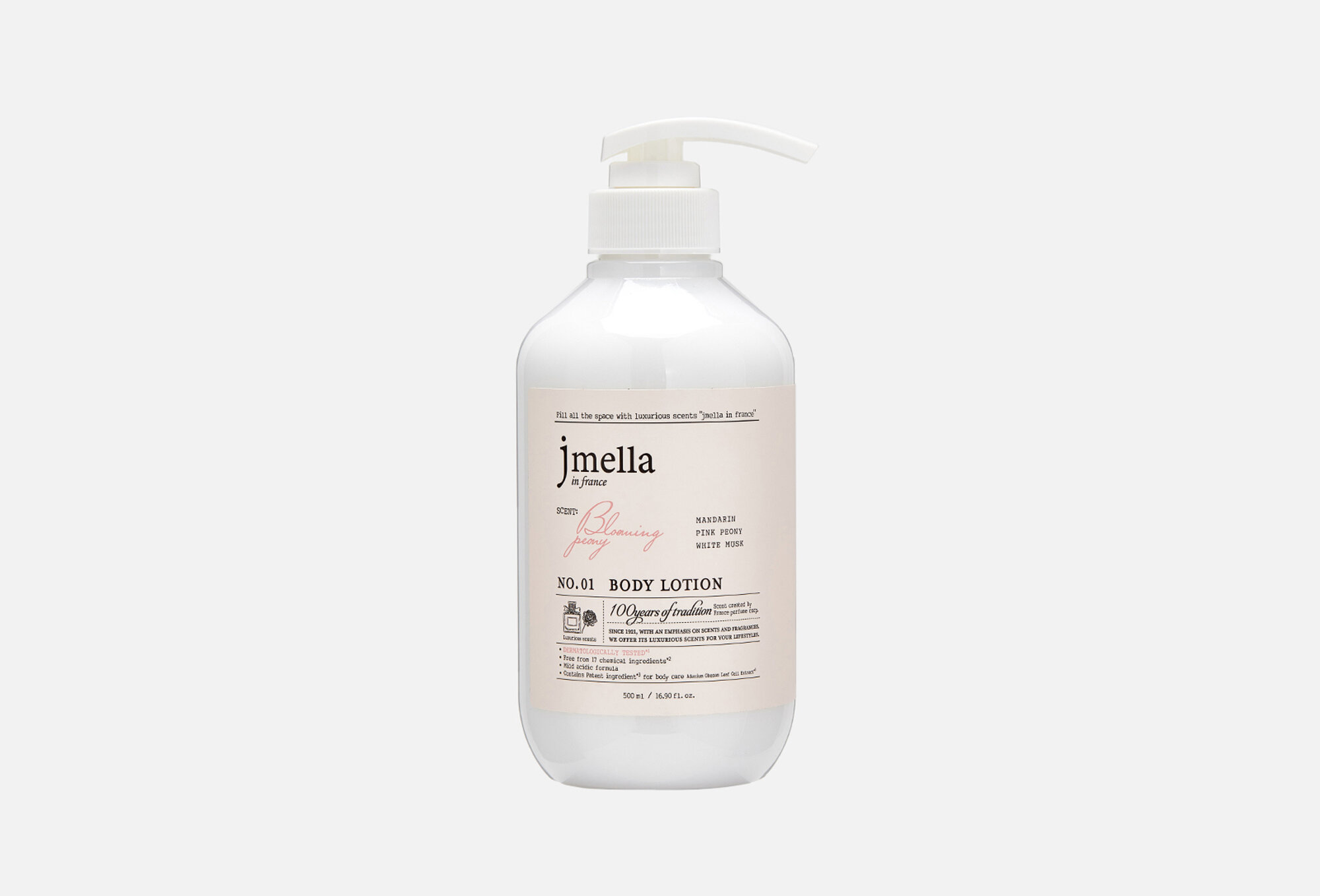 Парфюмированный лосьон для тела JMELLA in france Blooming Peony Body Lotion 500 мл