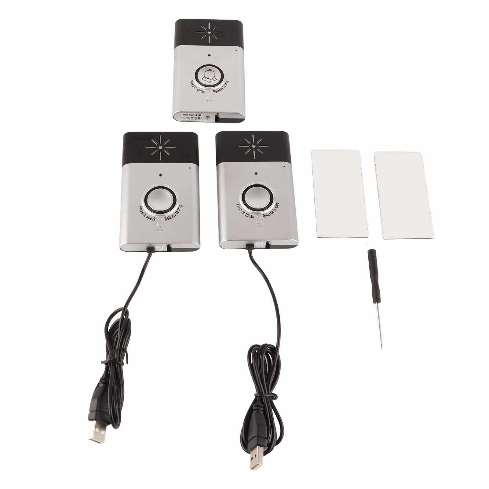 Беспроводной домофон для двери с голосовым интеркомом, 200 м радиус действия