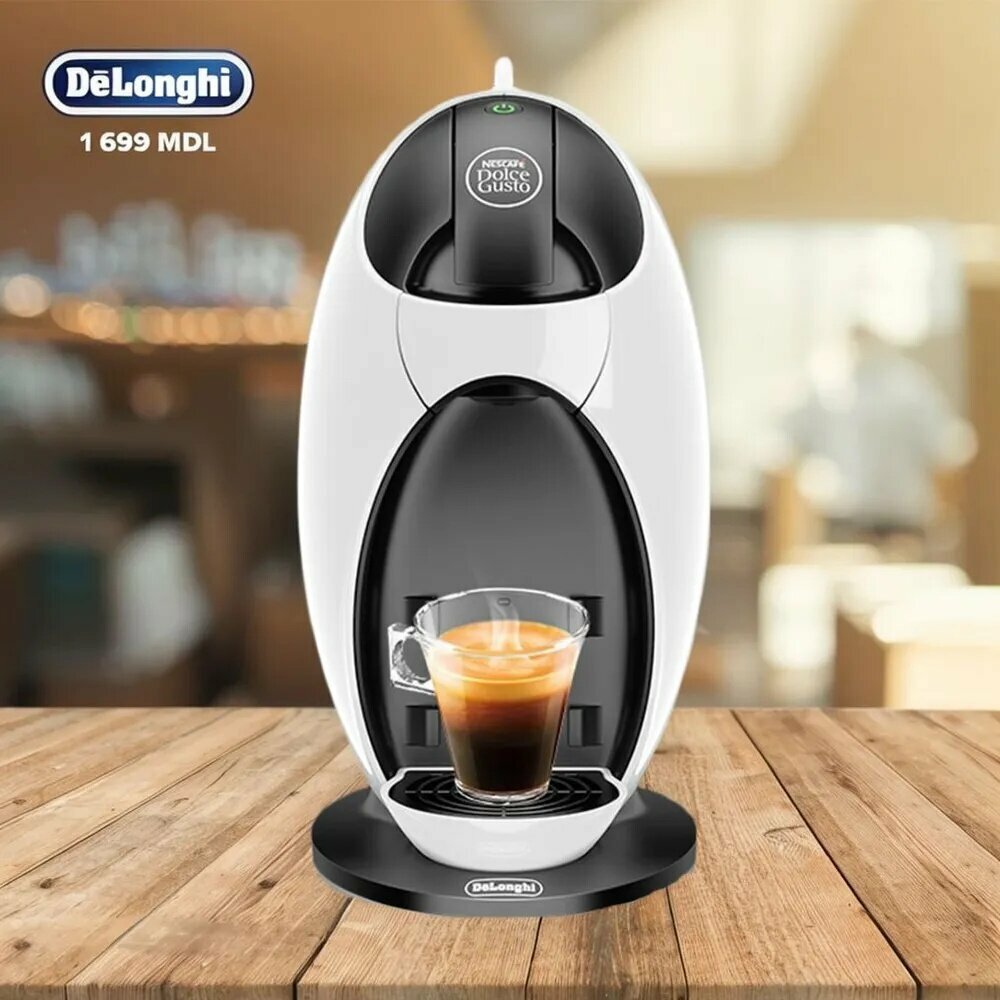 Nescafe Dolce Gusto Капсульная кофемашина DeLonghi EDG250. B Jovia, белый