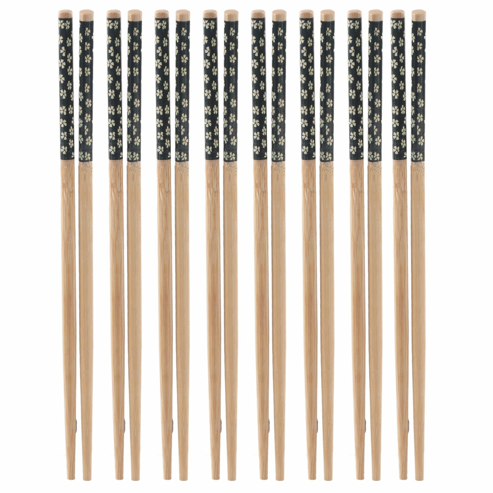Пар бамбуковых палочек для еды, многоразовые классические палочки для еды в японском стиле, набор для домашнего ресторана