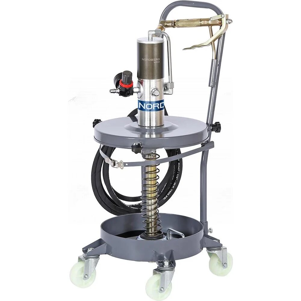 NORDBERG Установка пневматическая для раздачи густой смазки из бочек, 20 л NO5016