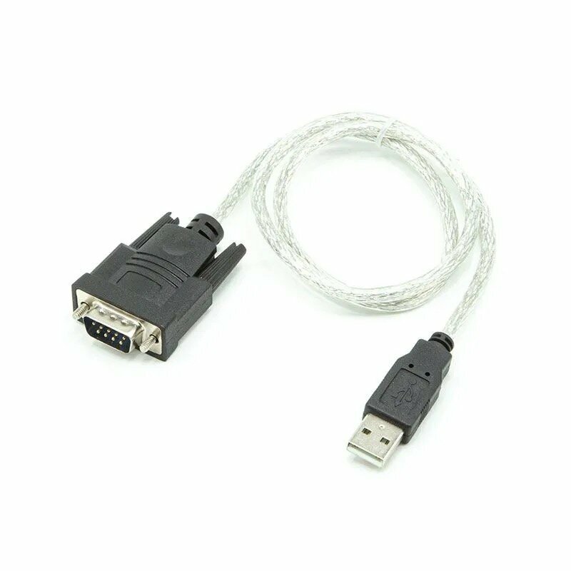 Кабель-адаптер последовательного порта USB-RS232 2.0, высокоскоростная передача данных, совместимость с Windows MacLinux
