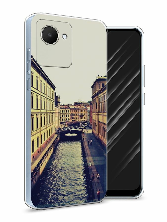 Чехол на Realme C30 / Реалми C30 с принтом "Санкт-Петербург"