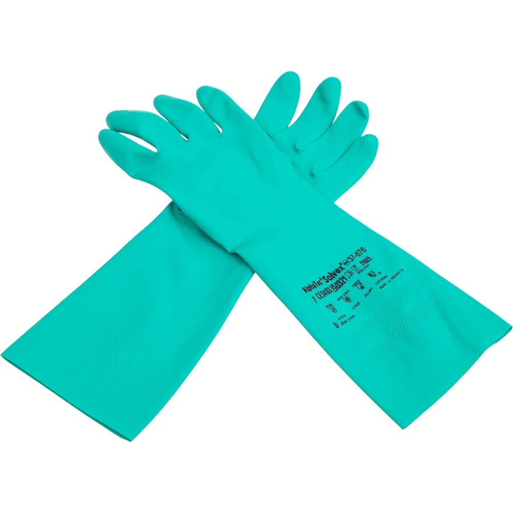 Перчатки Ansell AlphaTec, размер 7,-7 12 шт, для многоразового использования