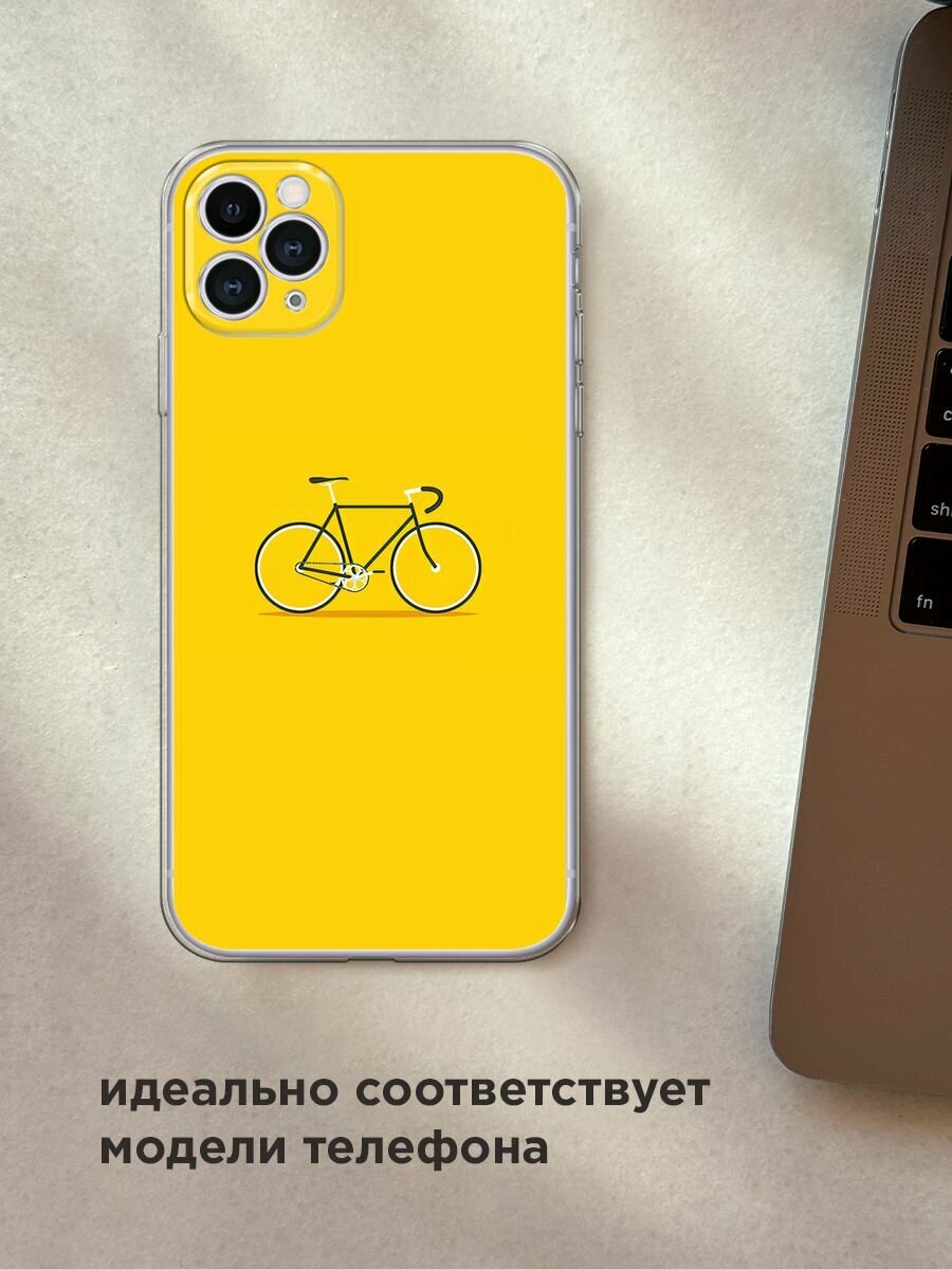 Чехол на Apple iPhone 11 Pro / Айфон 11 Про с принтом "Хобби велосипед 1" — фото 1
