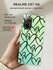 Чехол на Realme C67 4G / Реалми C67 4G с принтом "Hearts doodle black 1"