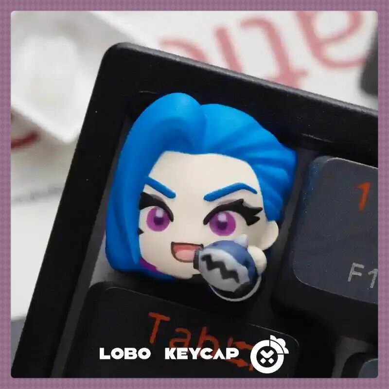 Аксессуары для тематических игр Lol, механические колпачки для клавиатуры