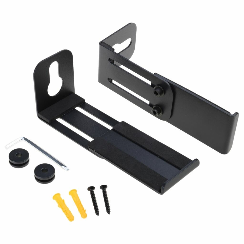 Настенное крепление Саундбара, Регулируемая глубина крепления динамика, Надежная плавающая стойка