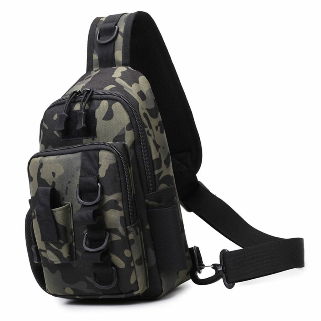 Рыболовная сумка Luya bag на одно плечо-темная ночь