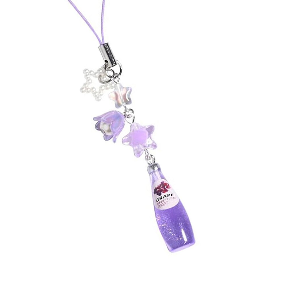 Телефон Шарм Звезда Цветок Из Бисера Брелок Милый Брелок Талреп Строку