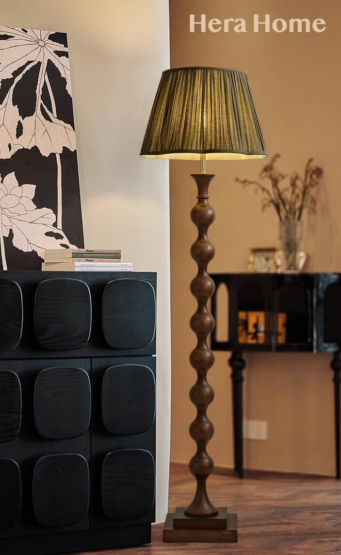 Hera Home французский винтажный торшер, трехцветная регулировка света