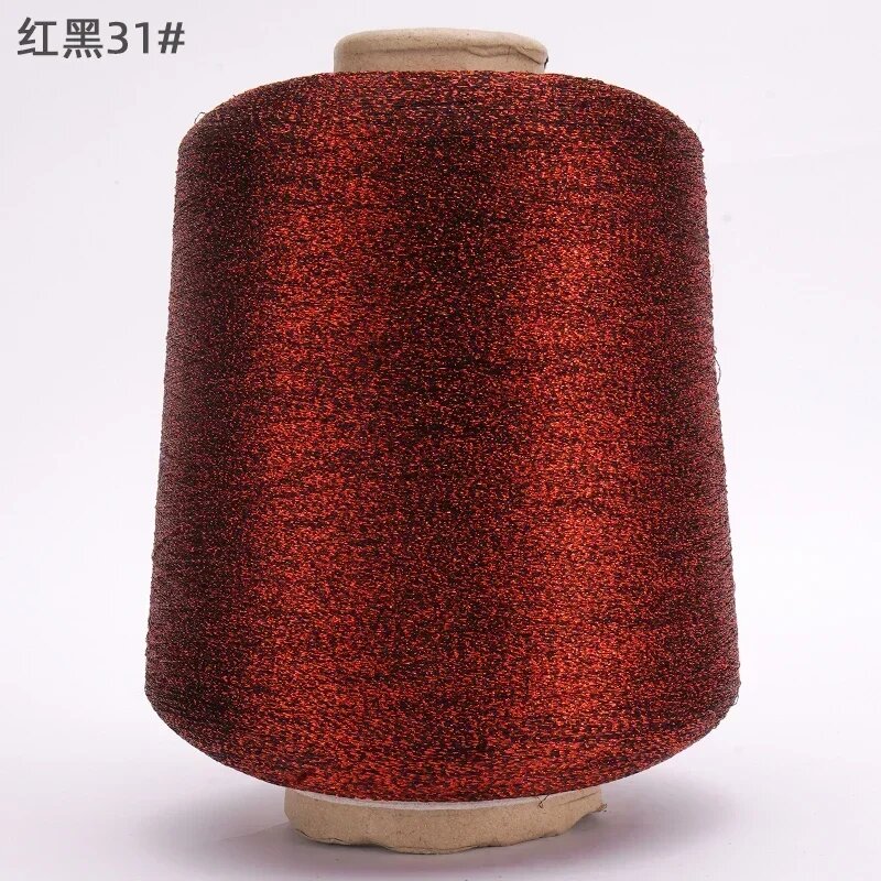 Золотая полиэстер нить Бордовый, 31