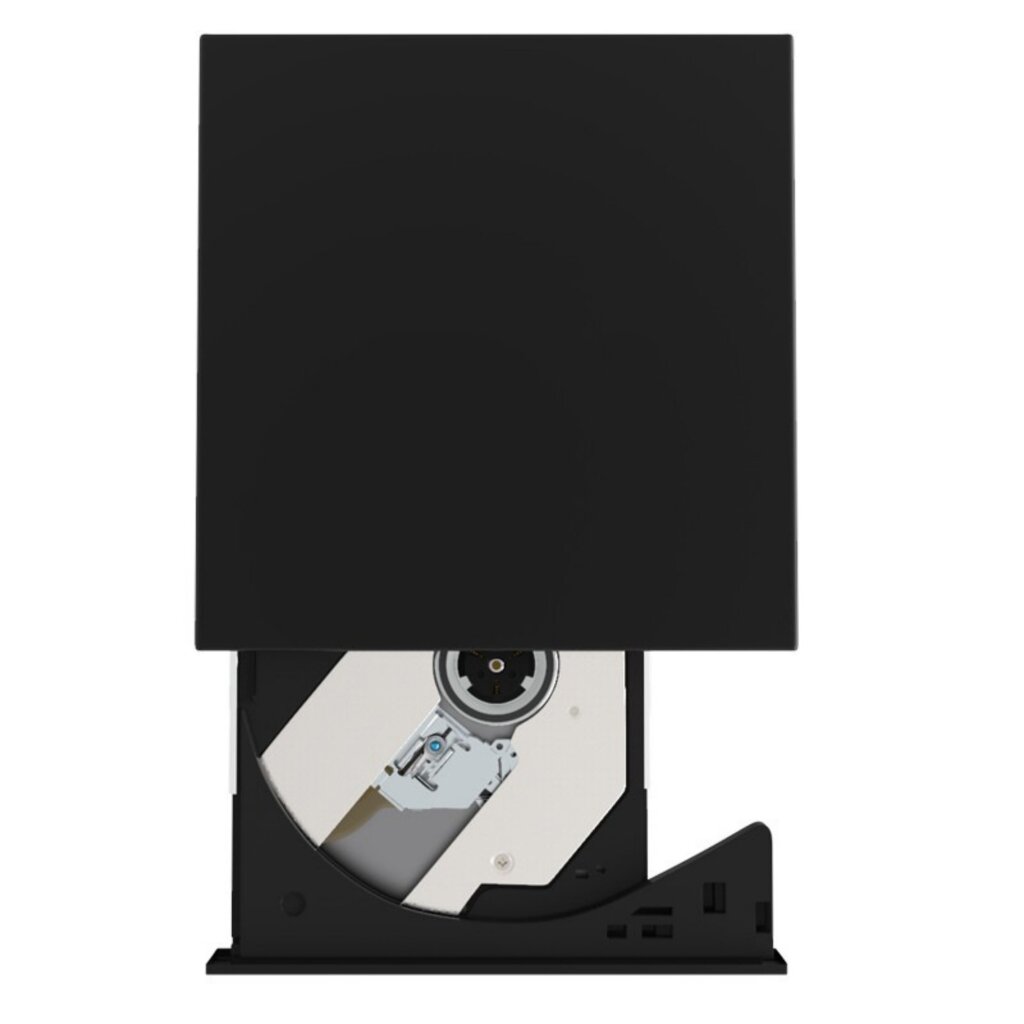 Внешний оптический привод USB, оптический привод DVD, мобильный оптический привод-Черный