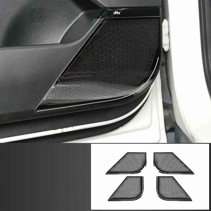 Для GAC GS3 2024 GAC Emzoom 2025 Автомобильная внутренняя дверная рама, наклейка из нержавеющей стали, звуковая система, крышка копья, автоаксессуары