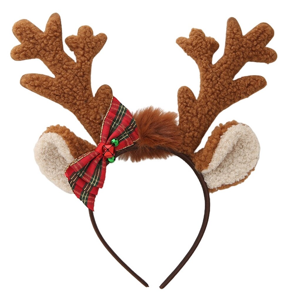 Women Cute Antler Headband Hair Holder Makeup Hairband Birthday Hair Decors