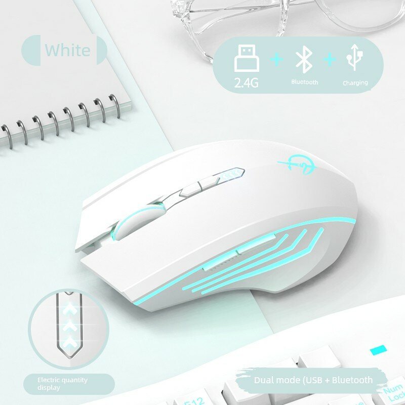 Подходит для ASUS ROG Ice Blade 7, Magic X13, 16, Tianxuan 6/5, беспроводная Bluetooth-мышь, зарядка, для игр,