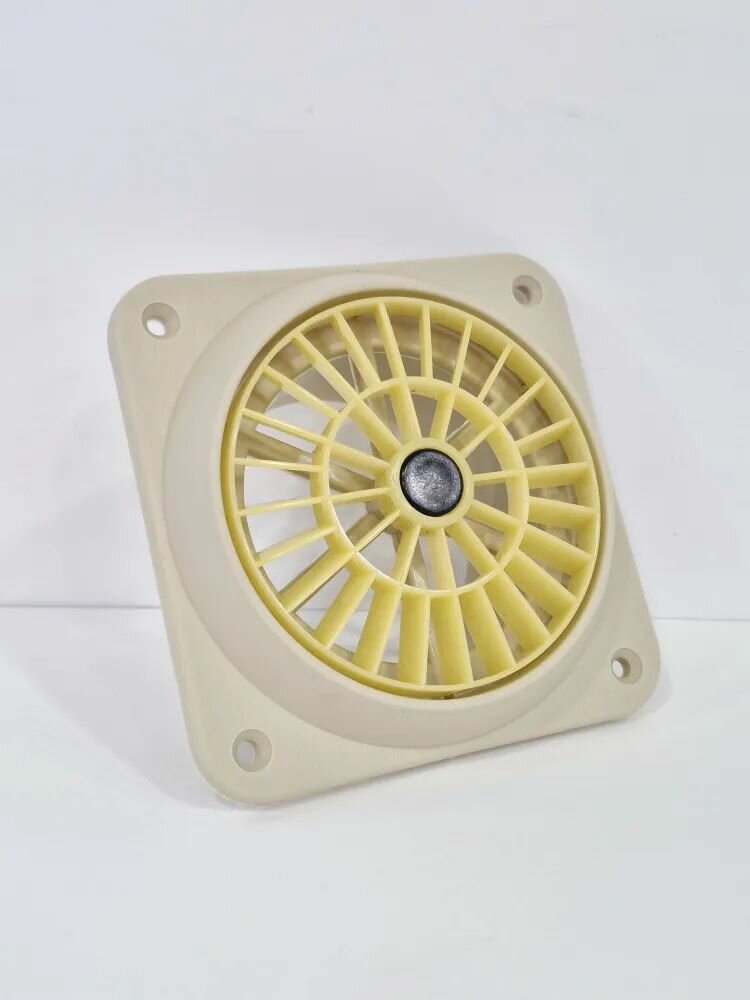 Дефлектор 75 мм (белый) для автономного отопителя вращающийся, арт: 5473-К