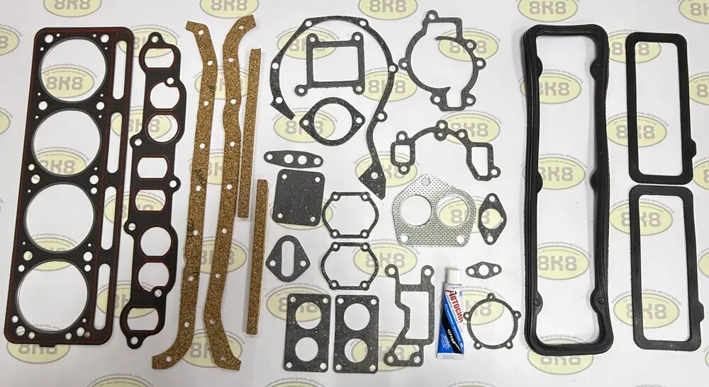 Комплект прокладок двигателя умз 421 карбюратор