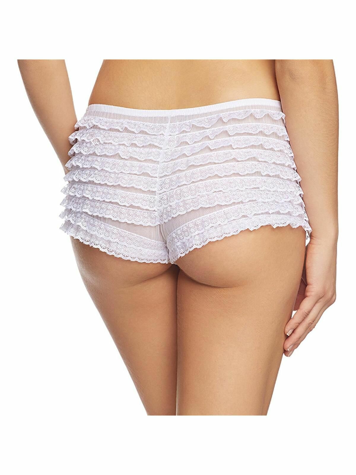 Женские кружевные шортики, Белый - Один размер