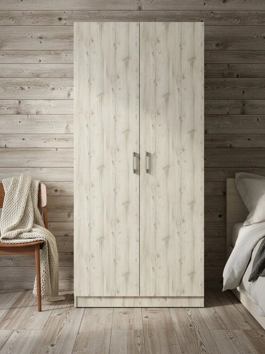Шкаф FRESTER деревянный с полками в спальню прихожую распашной, от производителя