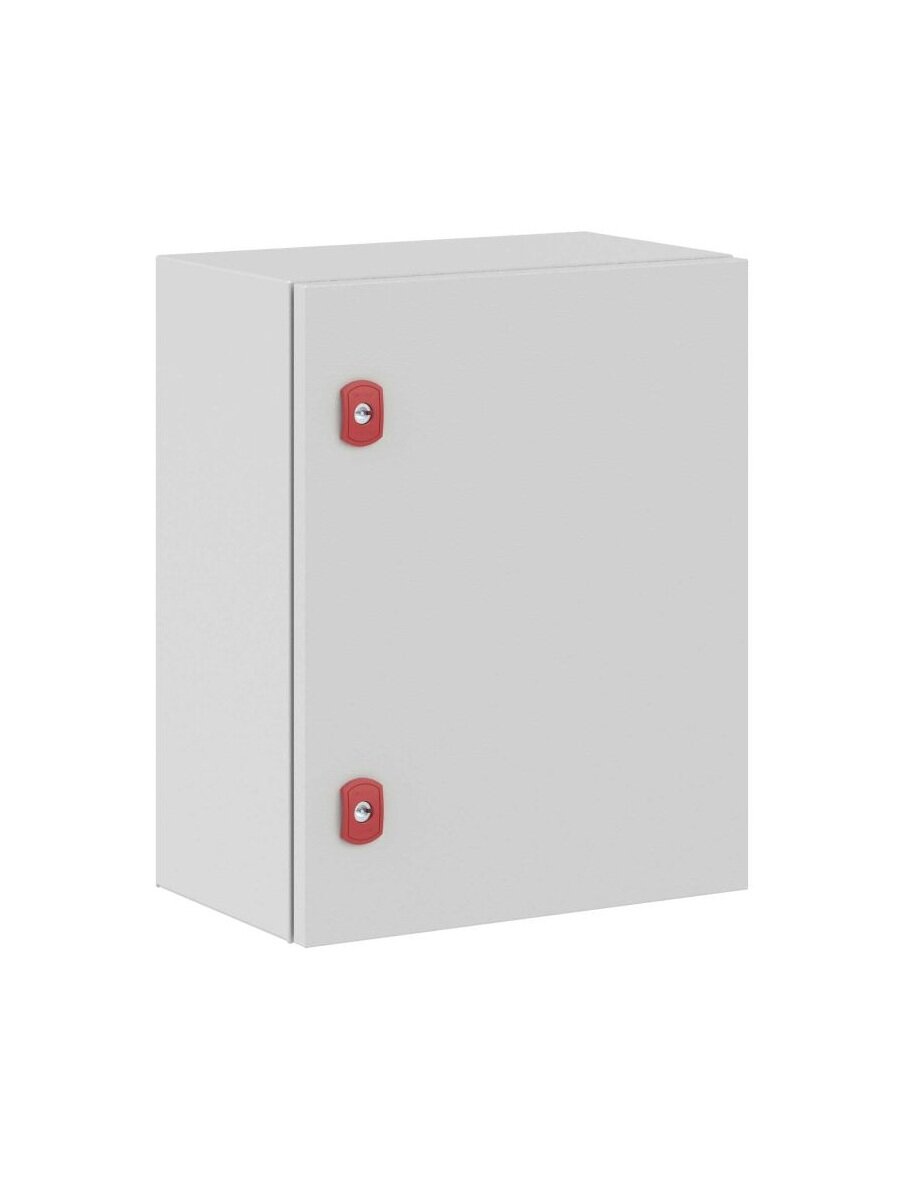 Шкаф навесной DKC R5ST0549 серия ST, с глухой дверью, 500 х 400 х 250мм, IP66, с монтажной панелью, "RAM Block"