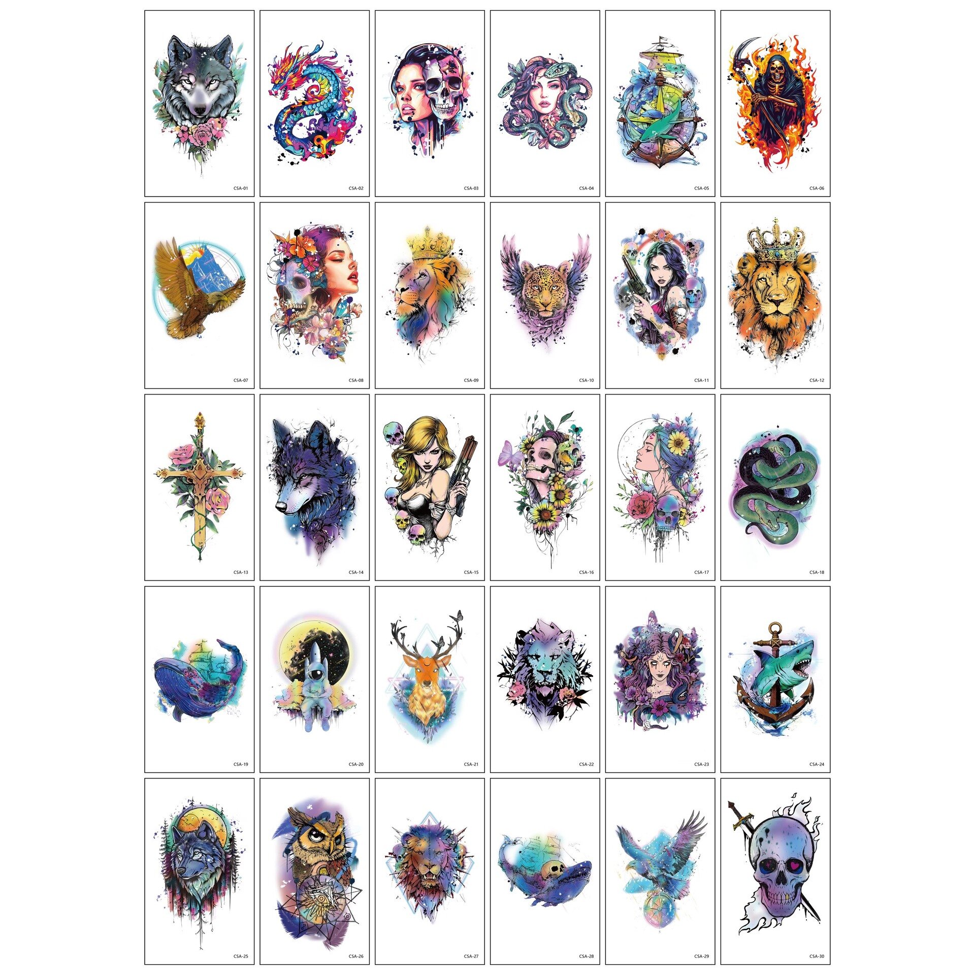 Временные татуировки-наклейки для детей с изображением традиционной китайской одежды и цветочных мотивов.