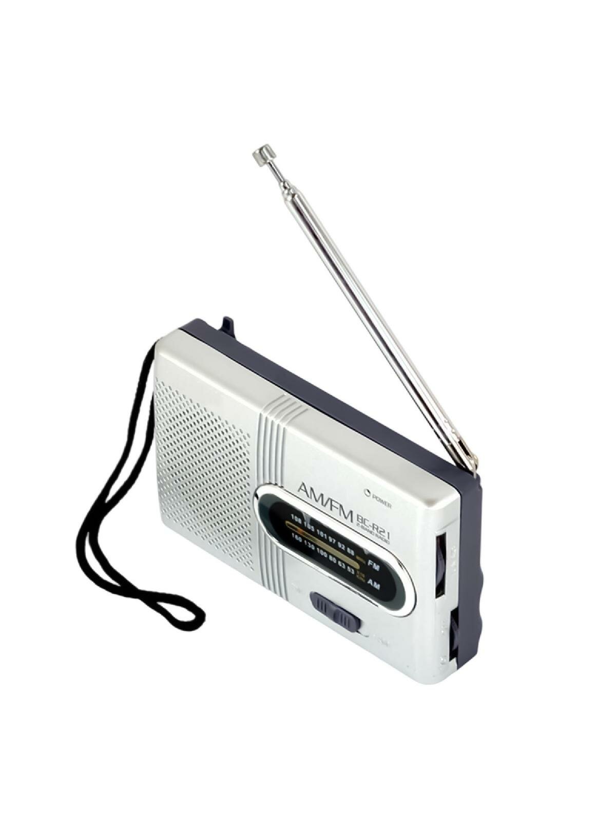 Наружное Легкое мини-радио AM FM Портативный радиоприемник на батарейках