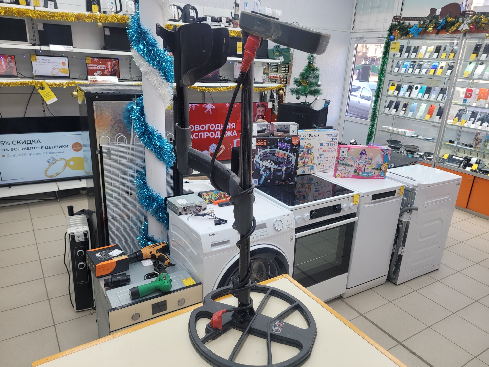 Металлоискатель GOLD HUNTER Frogman t 90 б\у уценка