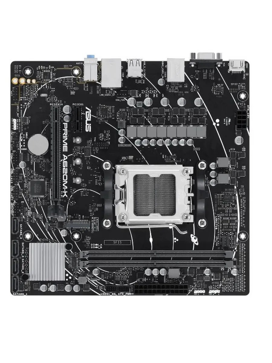 Материнская плата PRIME A620M-K - AM5, DDR5