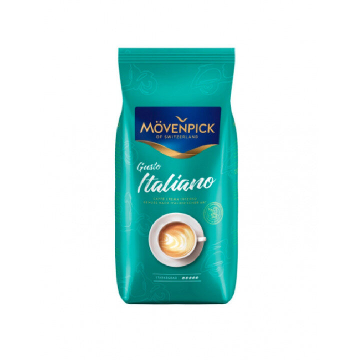 MOVENPICK GUSTO ITALIANO Кофе в Зёрнах 1000 гр.