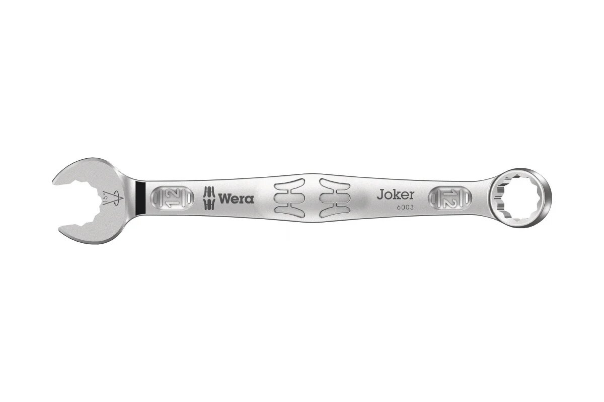 Ключ гаечный WERA комбинированный, 12 x 148 мм 6003 Joker