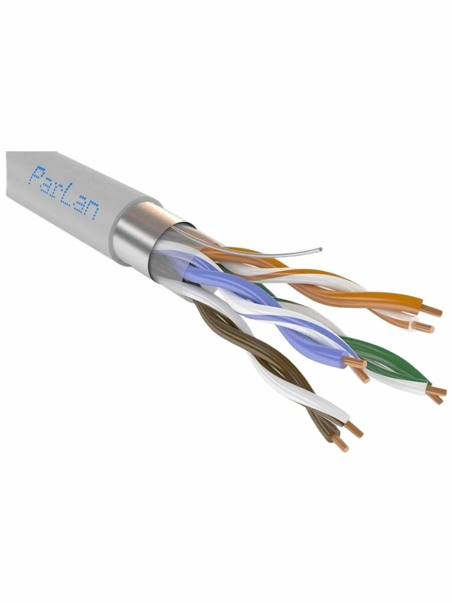 Кабель ParLan F/UTP Cat5e PVC 420,52 мм экранированная витая пара для внутренней прокладки (50 м)