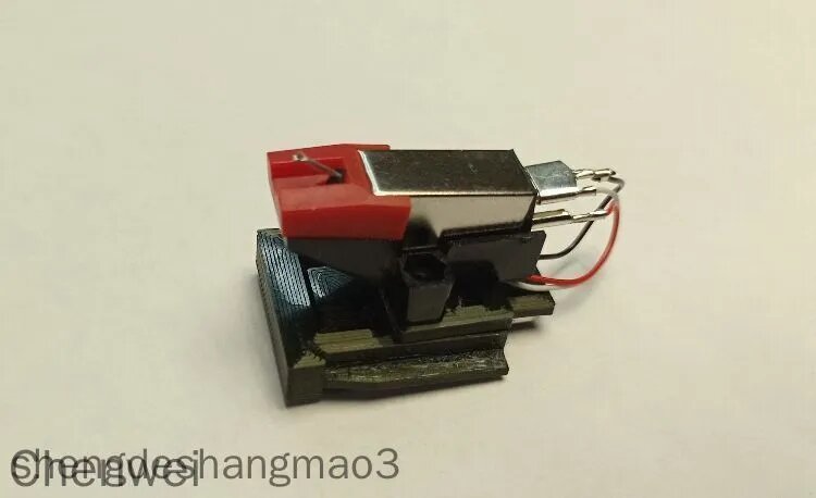 Запчасть для винилового проигрывателя Головка звукоснимателя аналог ГЗМ-005Д Черный