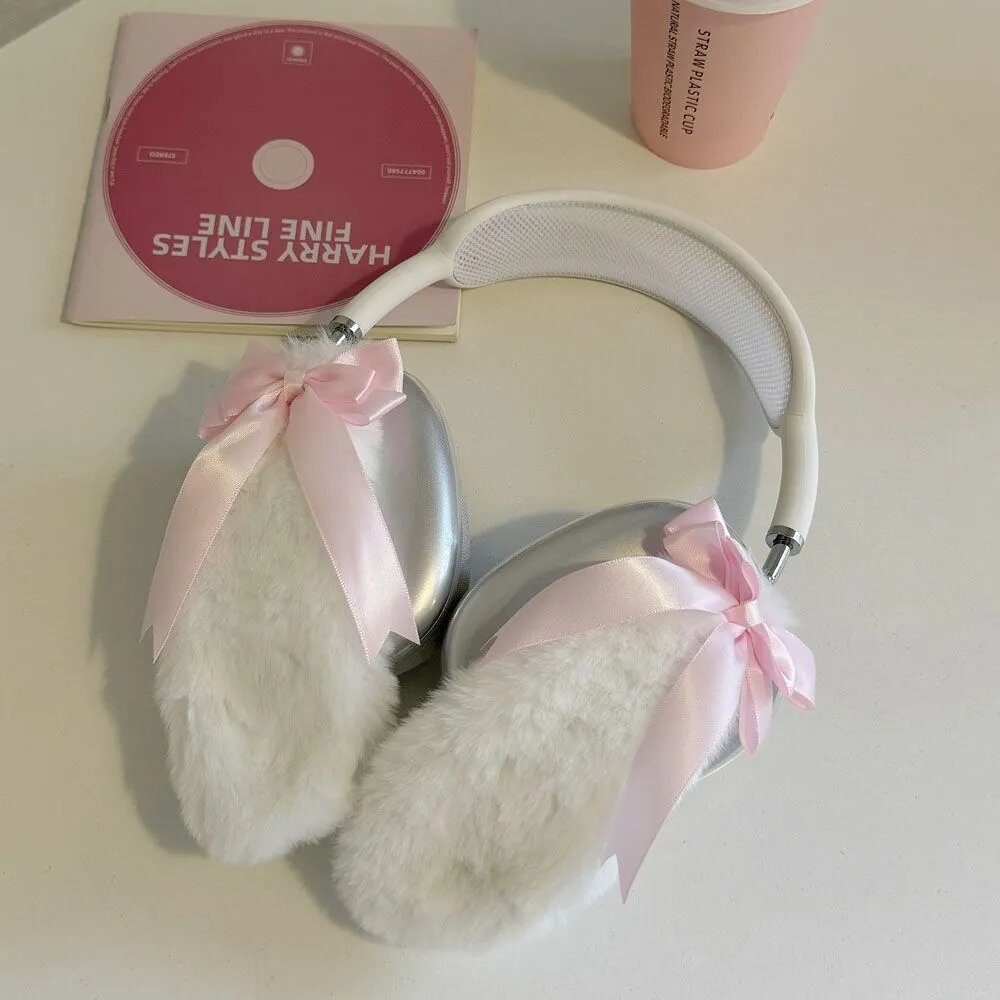 Силиконовый чехол для Airpods Max прозрачныйПрозрачный защитный чехол для AirPods Max с милым мультяшным персонажем