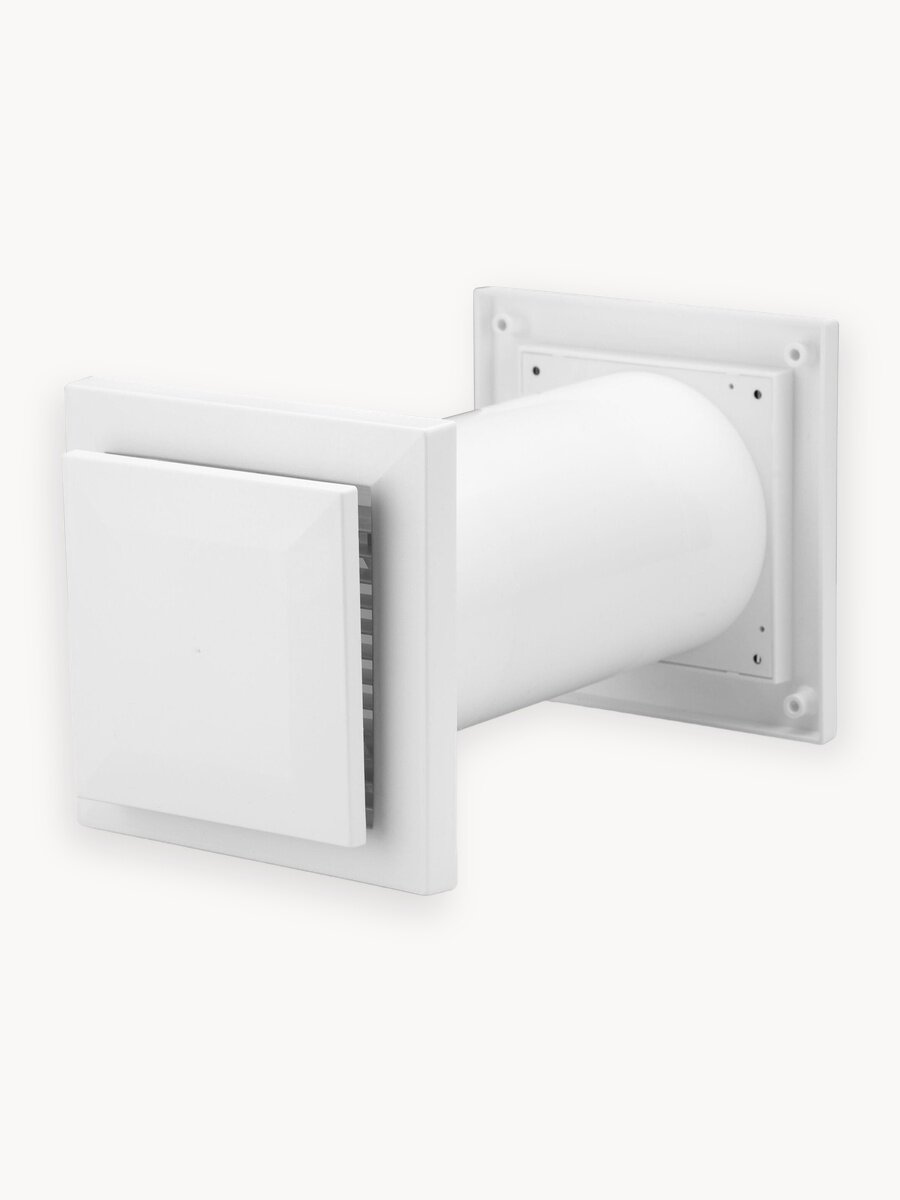 Шведский приточный клапан с регулятором расхода воздуха Reton TL98E