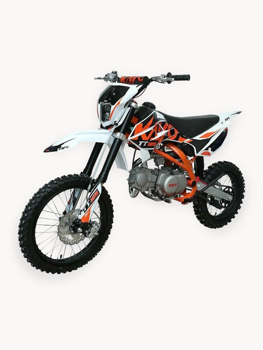 Питбайк KAYO BASIC K125 17/14 KRZ (механ. сцепл, кикстартер)